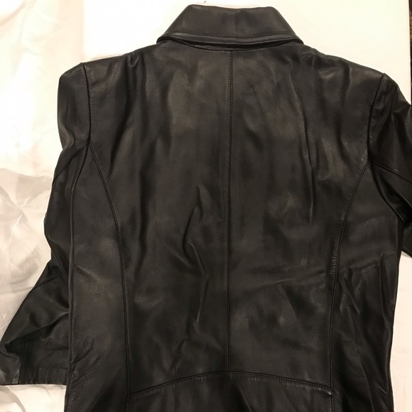 Convington | Jackets & Coats | Covington Black Leather Jacket | Poshmark